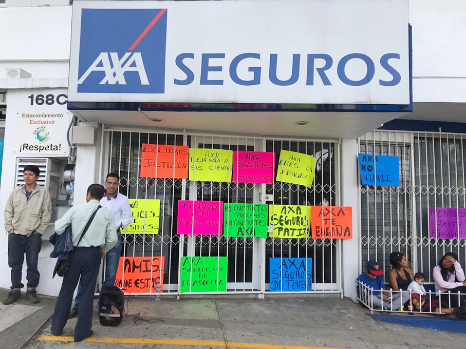 El Heraldo de Xalapa - Acusan que aseguradora AXA es un fraude