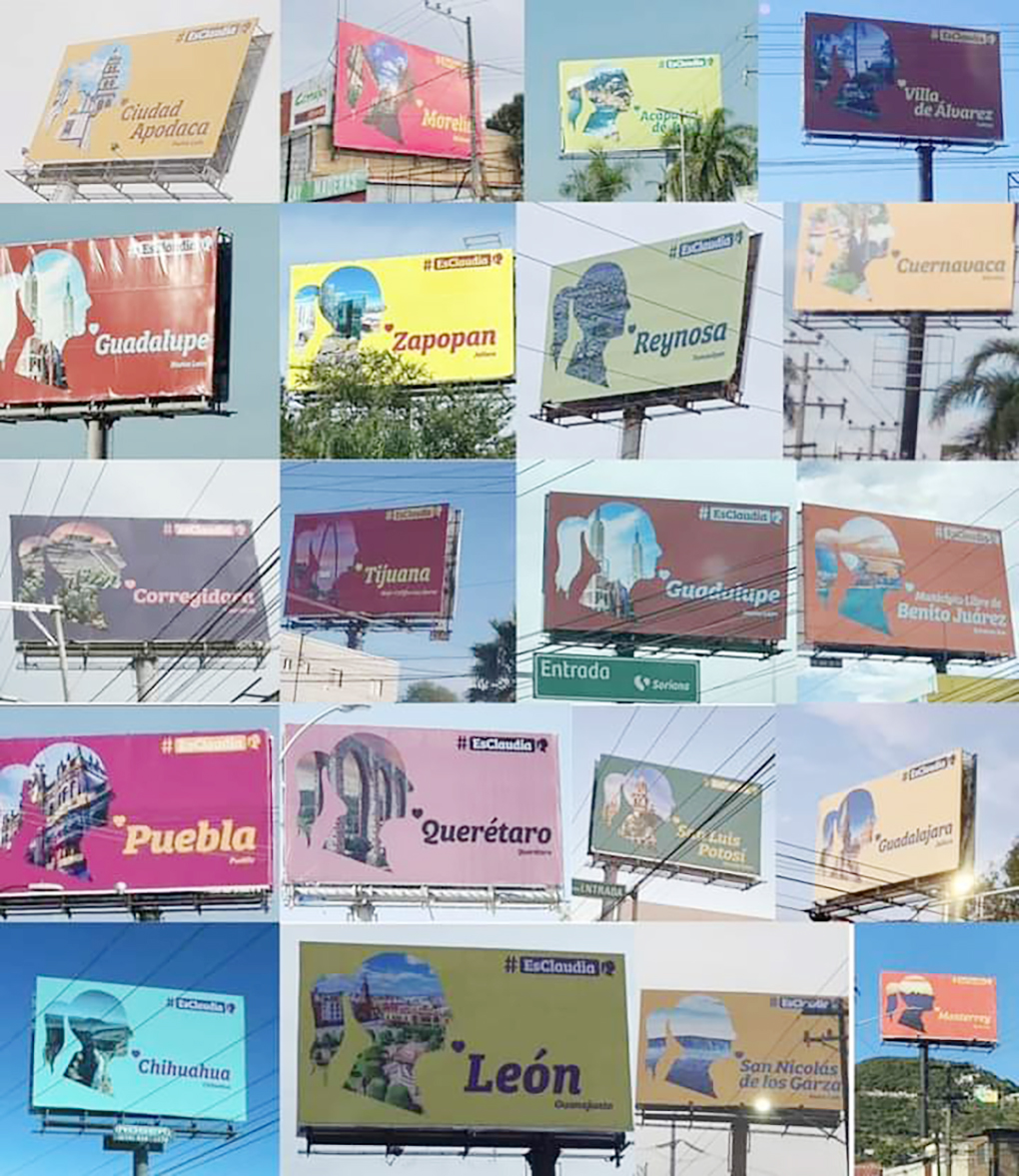 El Heraldo de Xalapa - Sheinbaum se deslinda de espectaculares con la leyenda “Es Claudia”