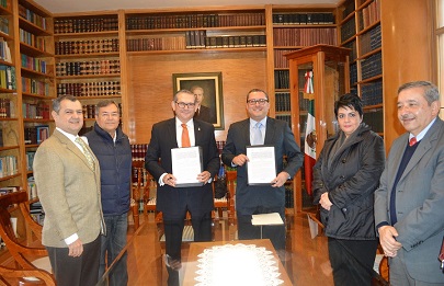 El Heraldo de Xalapa - Firman convenio ISSSTE Veracruz y Colegio de notarios